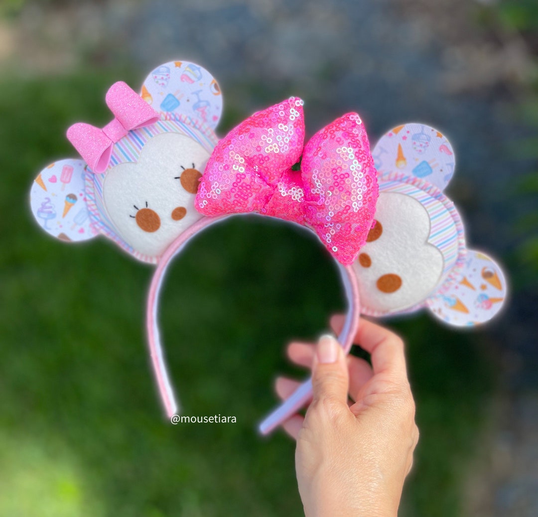 Mickey Ears Disney Ears Kawaii Ice Cream Ears Minnie Mouse - Etsy