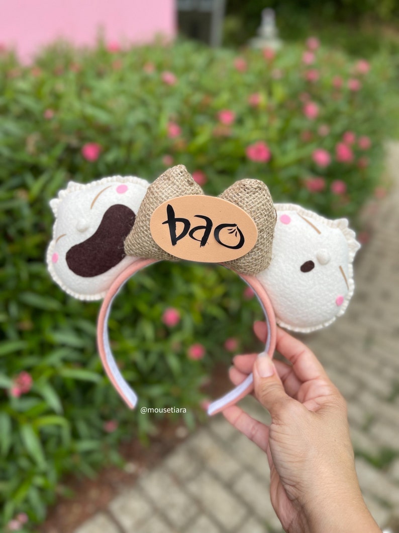Mickey Ears Pixar Bao Crying and Looking Shocked Tsum Tsum Hand Made ...