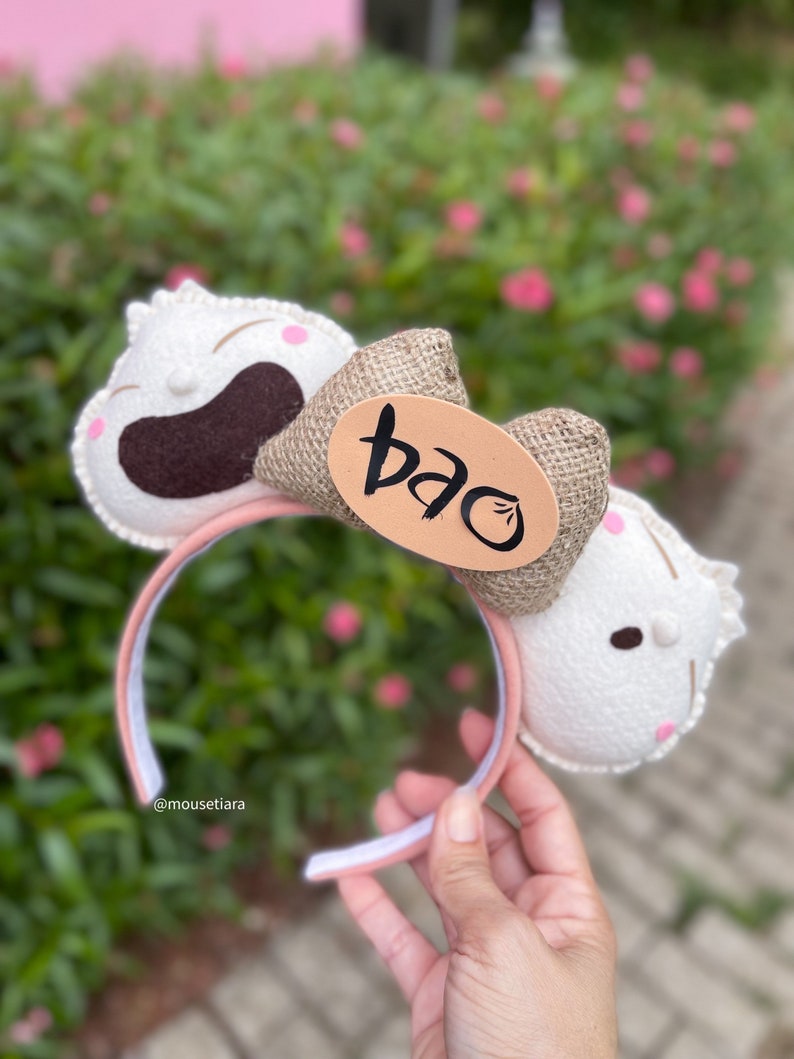 Mickey Ears Pixar Bao Crying and Looking Shocked Tsum Tsum Hand Made ...