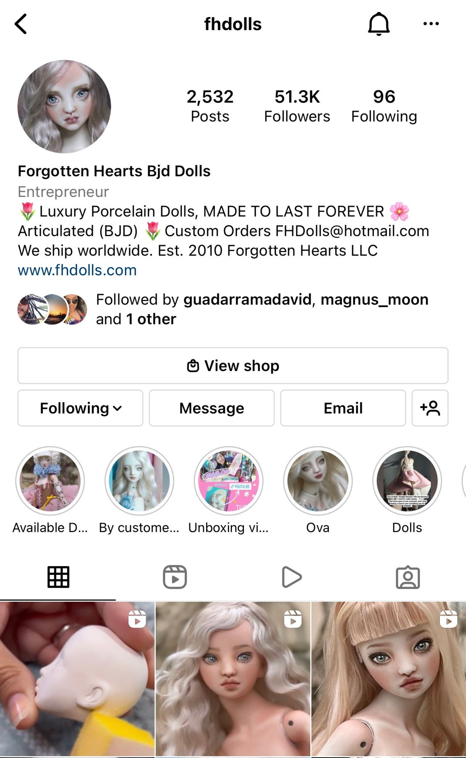 Ooak BJD Doll Full Set Clown Porcelain BJD Doll Made to Order - Etsy