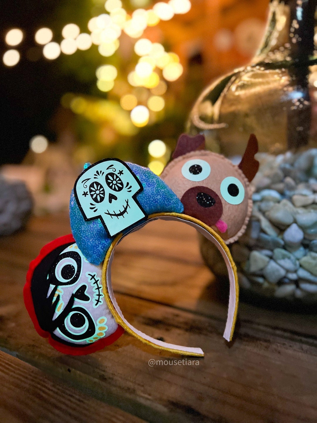 Disney Ears Coco Miguel Dante Mickey Ears | Glow in the Dark Disney ...
