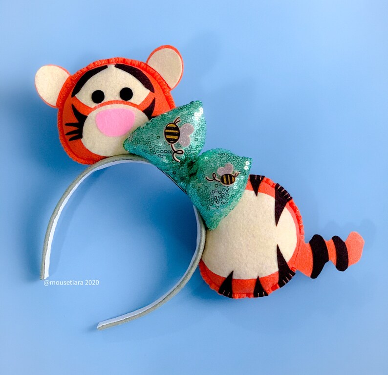 Disney Ears Mickey Ears Tigger Ears Winnie the Pooh Tsum - Etsy