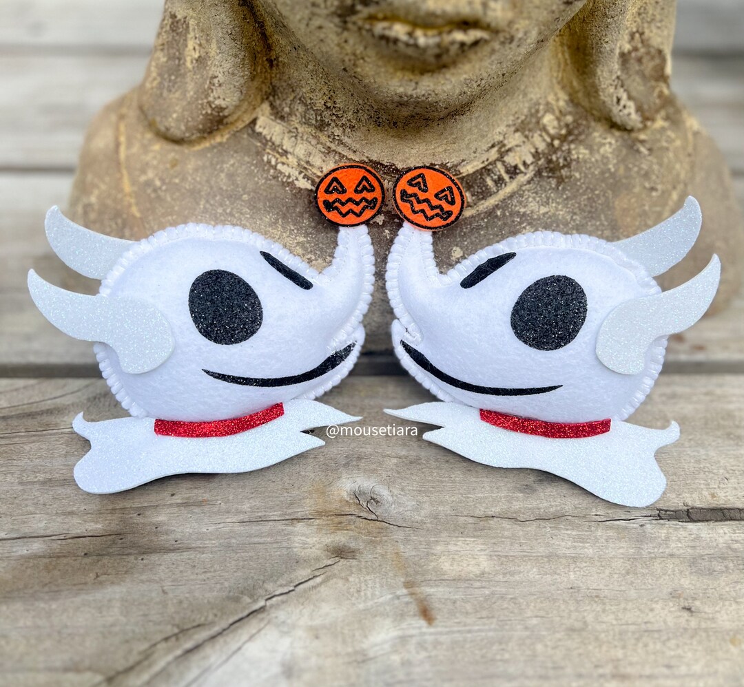 Disney Clips Ears Nightmare Before Christmas Hair Clips | Zero ...