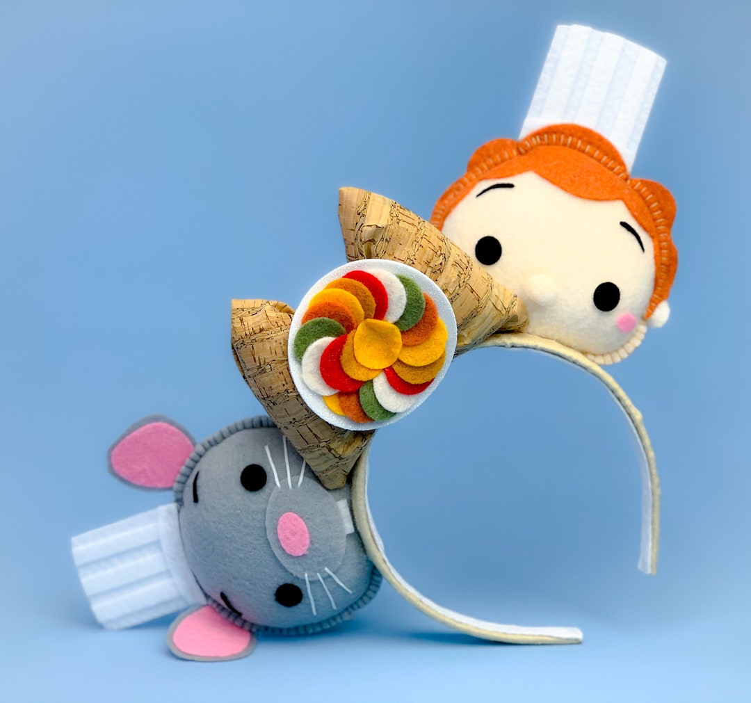 Disney Ears Mickey Ears Ratatouille Remi Linguini Mouse Ears - Etsy