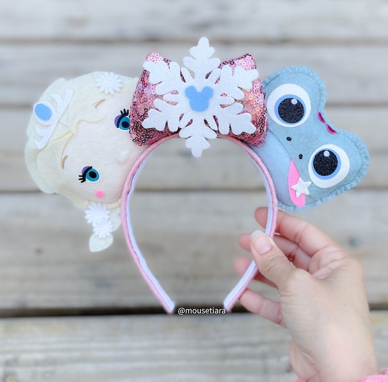 Disney Ears Mickey Ears Frozen Elsa Bruni Mouse Ears Headband Tsum Tsum ...