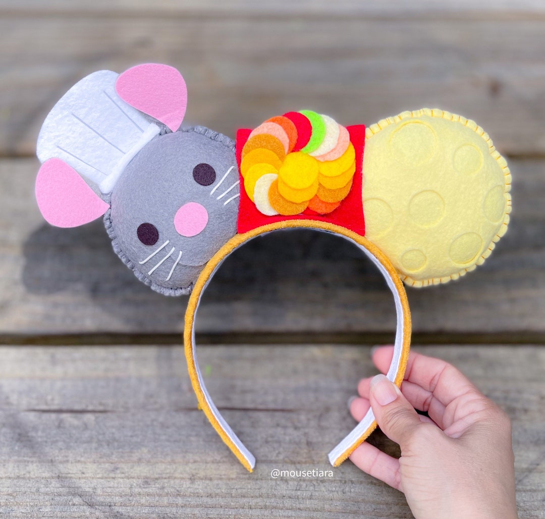 Mickey Ears Ratatouille Remi Swiss Cheese Mouse Ears by Mousetiara Tsum ...