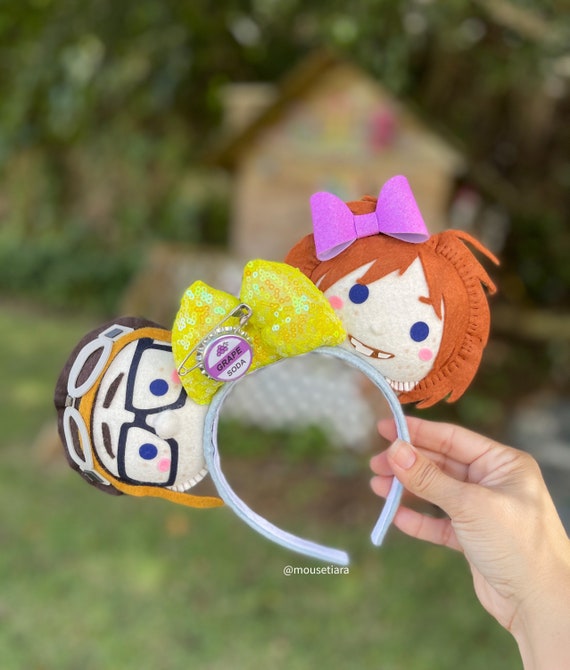 Mickey Ears Disney Pixar up Ears Carl and Ellie Disney Parks - Etsy