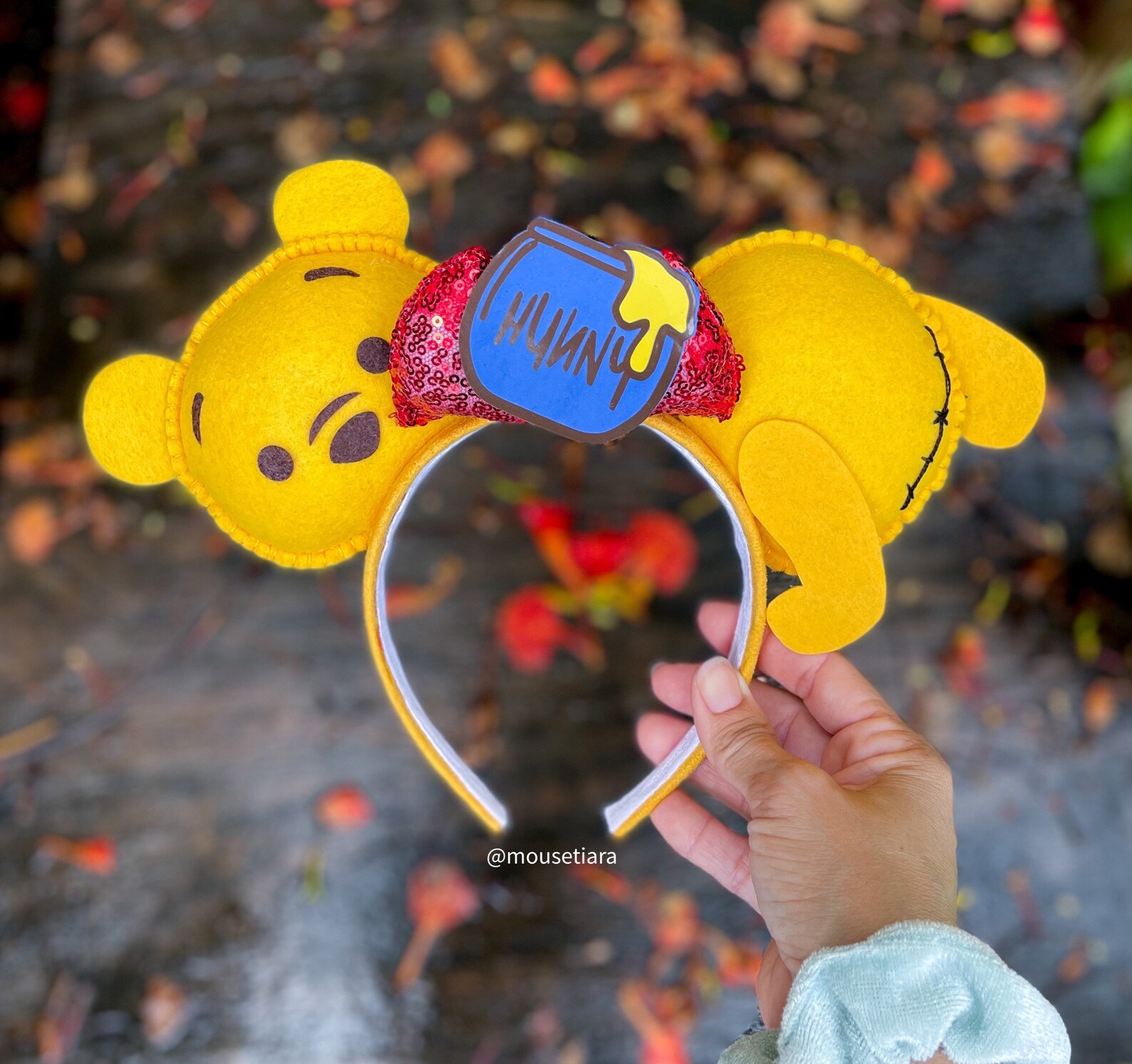 Disney Ears Mickey Ears Winnie the Pooh Mouse Ears Headband - Etsy