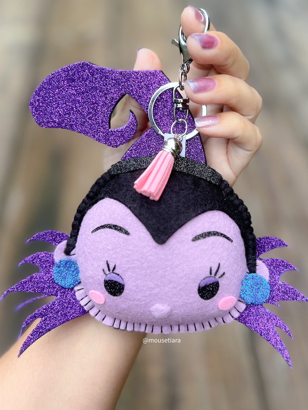 Emperors New Groove Yzma Disney Villain Keychain | Purse Charm Hand ...