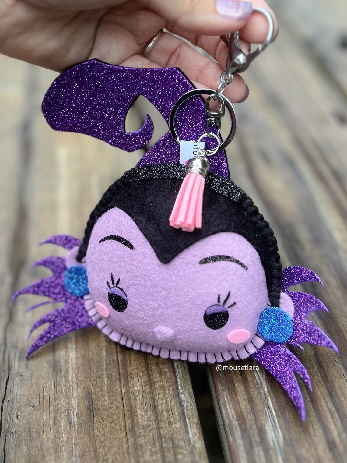 Emperors New Groove Yzma Disney Villain Keychain | Purse Charm Hand ...