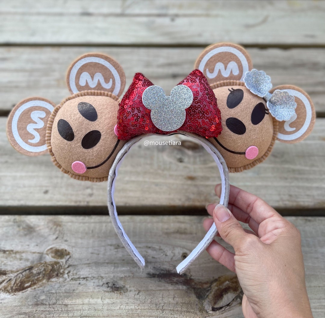 Disney Ears Gingerbread Mickey Disney Ears Winter Christmas Mickey ...