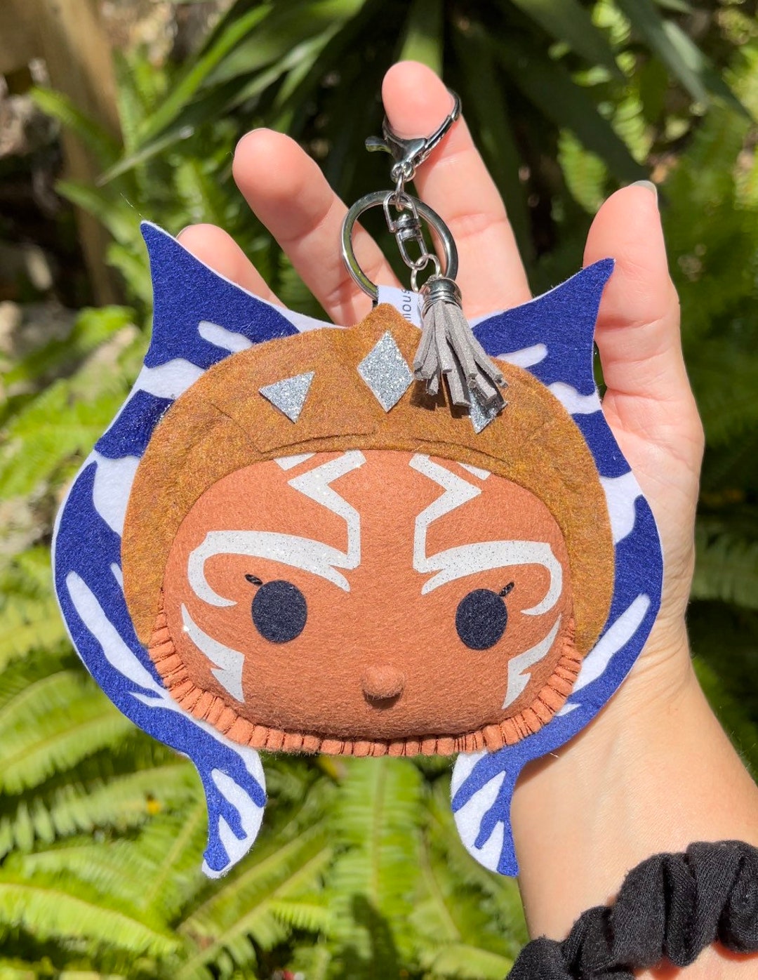 Ahsoka Tano Inspired Keychain for Backpack | the Mandalorian | Star ...