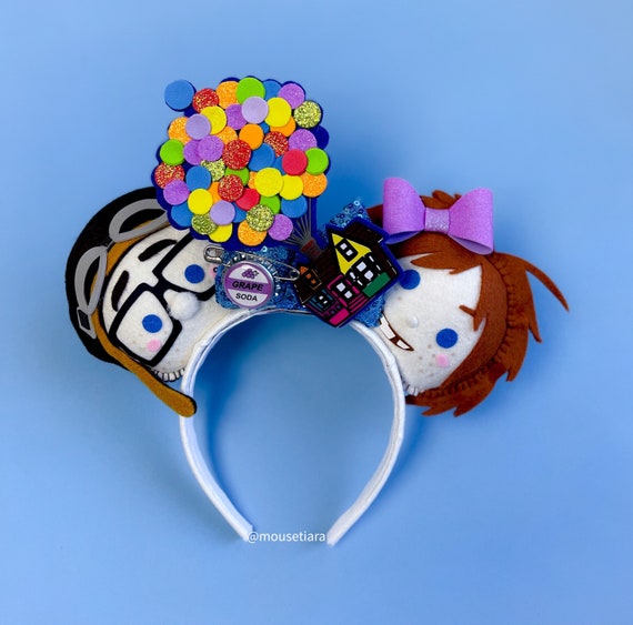 Up Carl and Ellie Ears Headband Tsum Tsum Ufufy Disney - Etsy