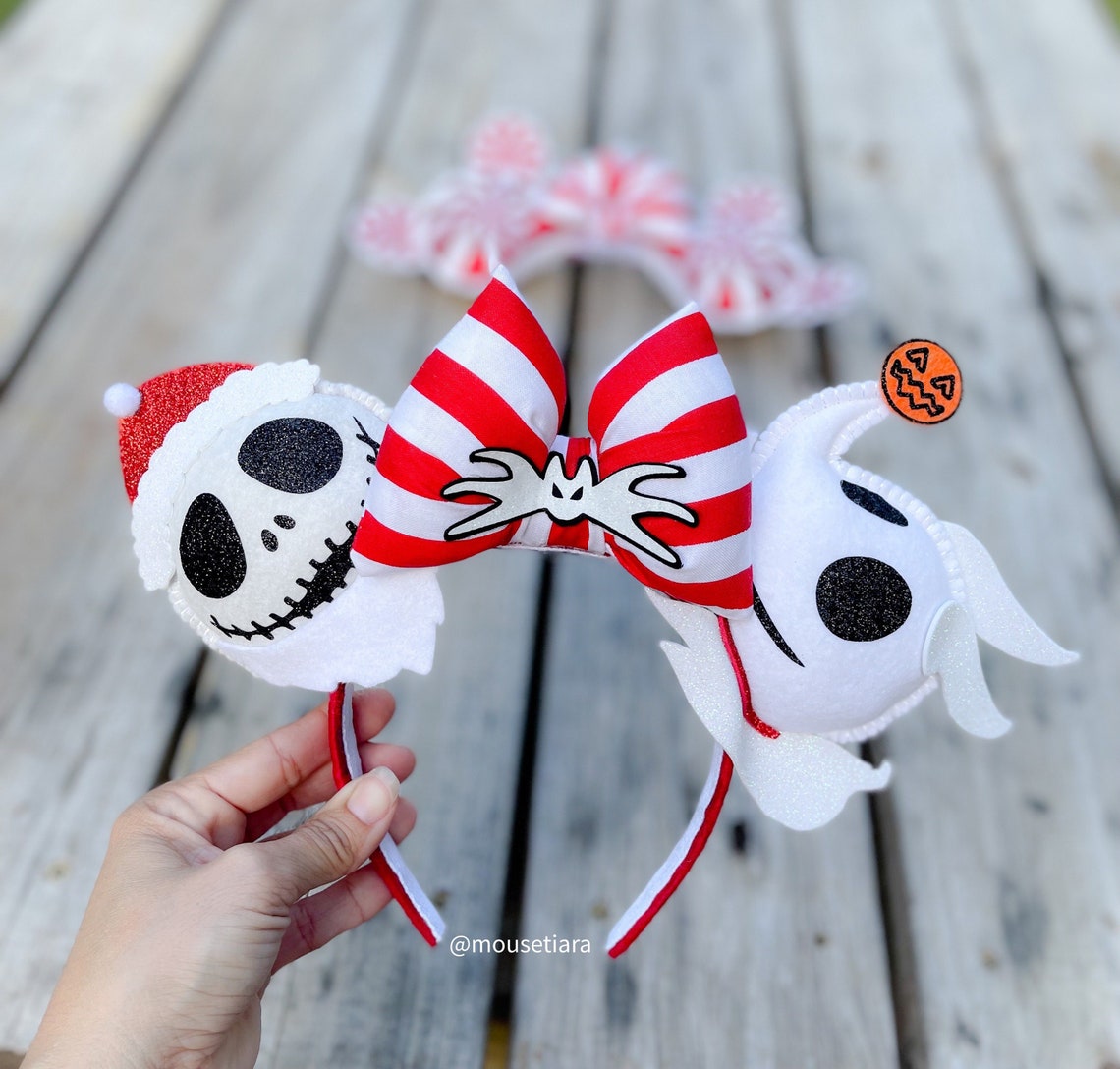 Nightmare Before Christmas Ears Jack Skellington Zero Ears | Etsy