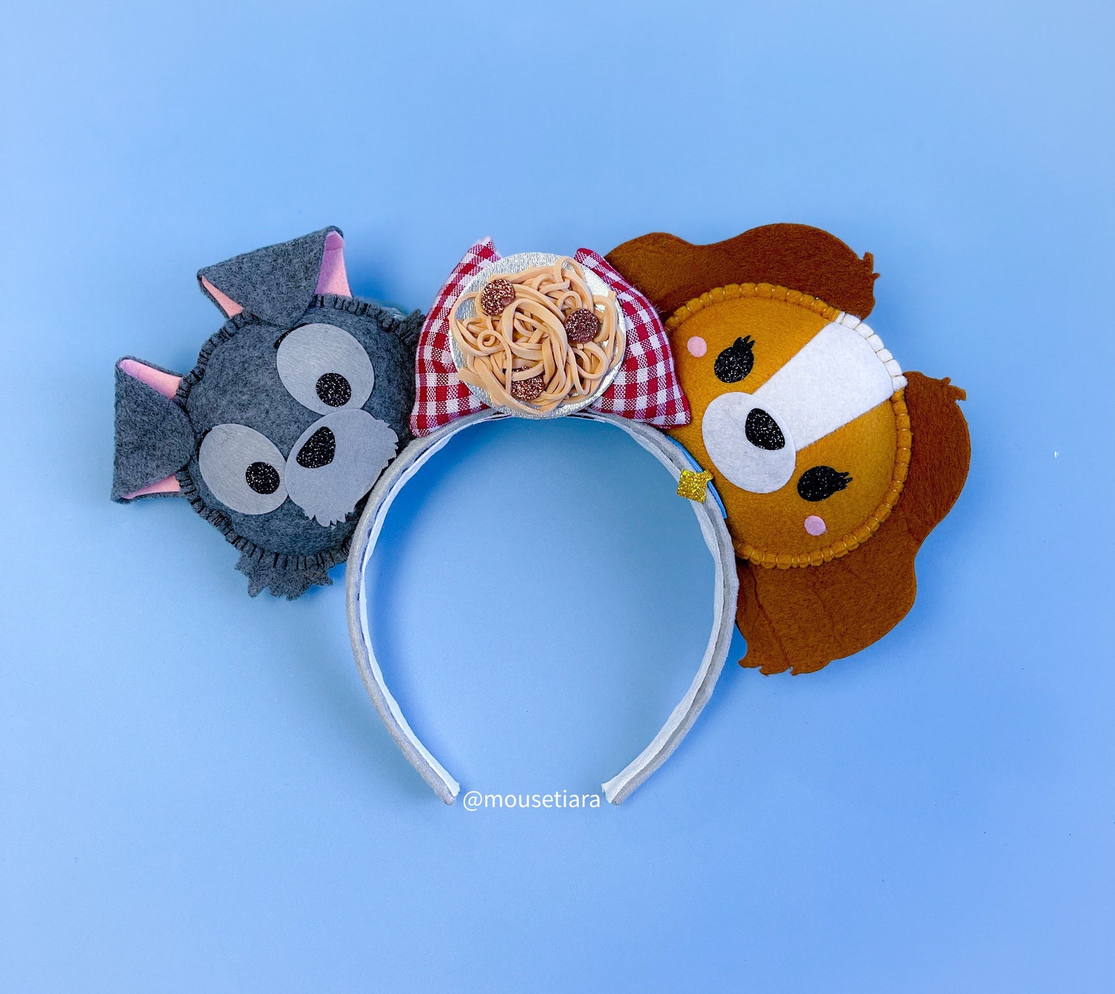 Disney Ears Lady and the Tramp Mickey Ears Headband Tsum Tsum - Etsy