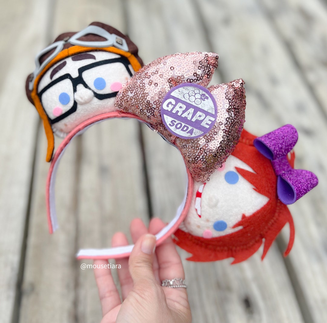 Mickey Ears Disney Pixar up Ears Carl and Ellie Disney Parks Mouse Ears ...