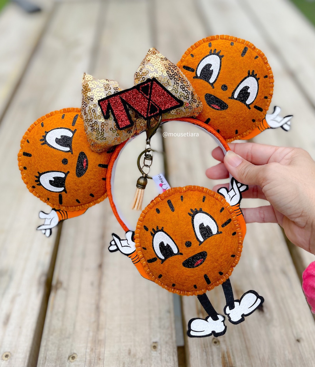 Loki TVA Miss Minutes Clock Ears Keychain Set Mickey Mouse Ears for All ...