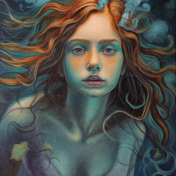 Mermaid Pop Art - Etsy