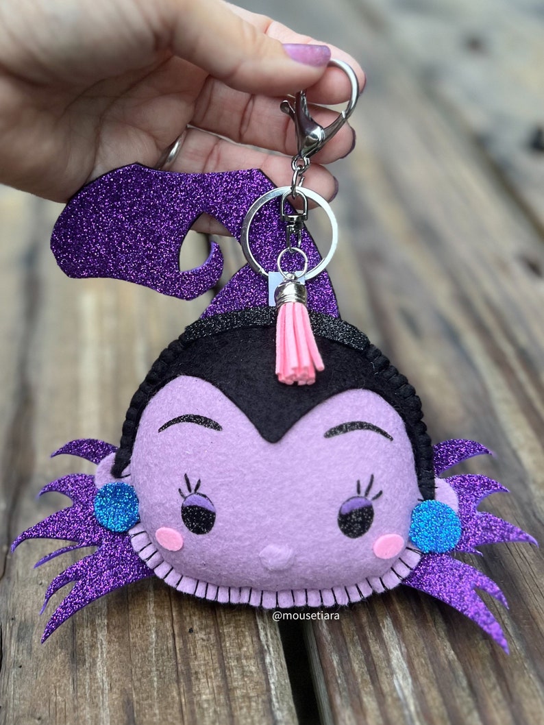 Emperors New Groove Yzma Disney Villain Keychain Purse Charm - Etsy