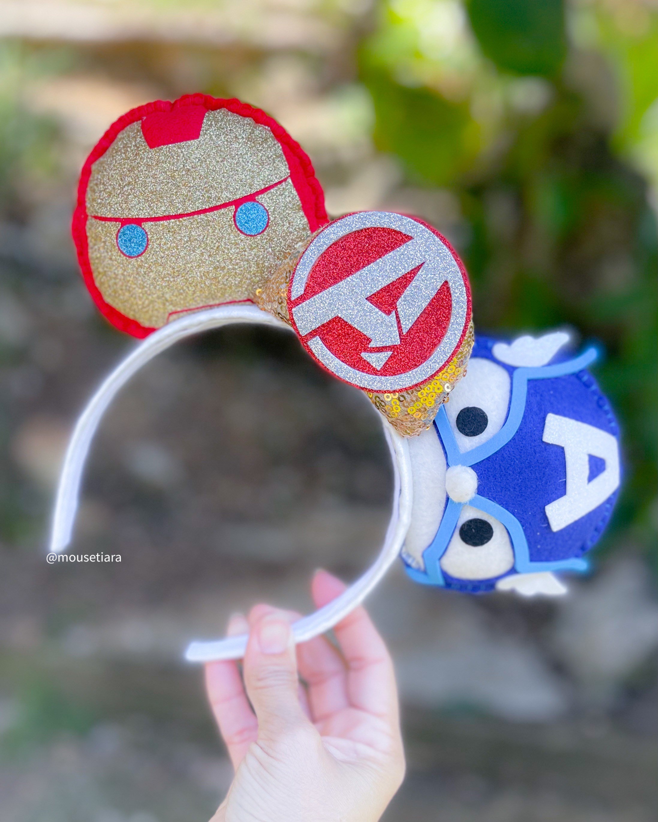 Disney Ears Mickey Ears Captain Marvel Avengers Campus Captain America ...