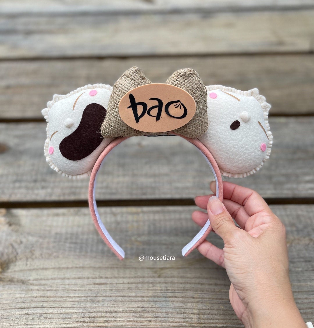 Mickey Ears Pixar Bao Crying and Looking Shocked Tsum Tsum Hand Made ...