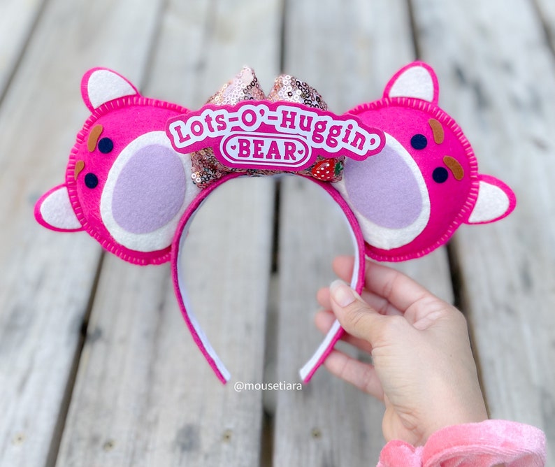 Disney Ears Mickey Ears Toy Story Lotso Huggin Bear Mickey Mouse Ears ...