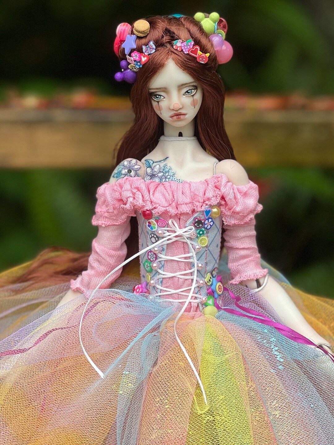 Ooak BJD Doll Full Set Candy Porcelain BJD Doll Made to Order ...