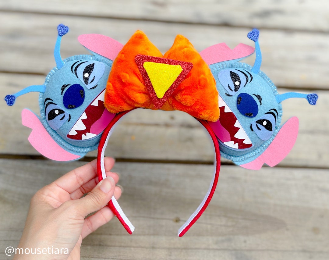 Disney Mickey Ears | Lilo and Stitch Inspired Minnie Mouse Ears ...