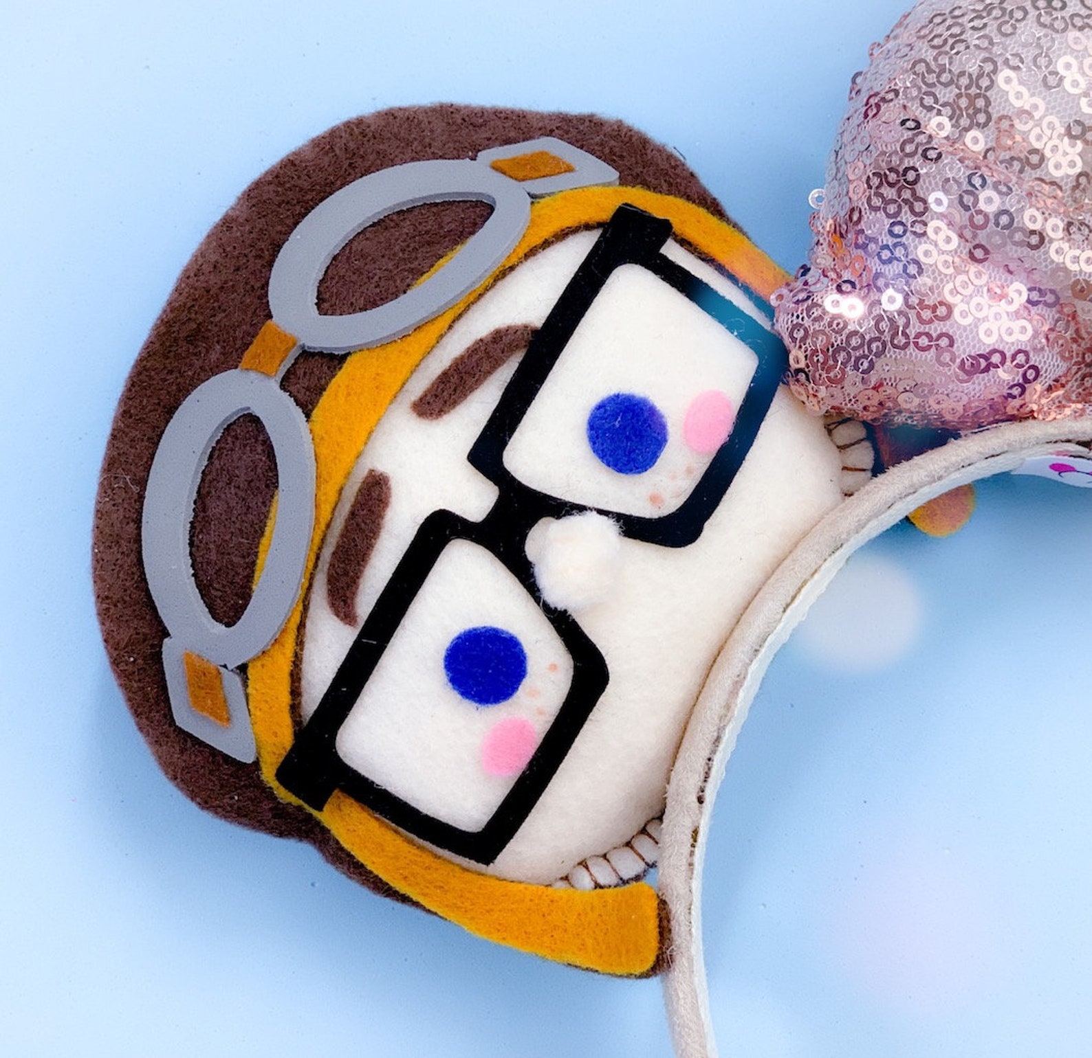 Mickey Ears Disney Pixar up Ears Carl and Ellie Disney Parks - Etsy