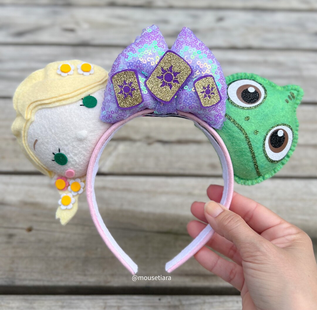 Disney Ears Mickey Ears Tangled Rapunzel Punzie Pascal Mouse Ears ...