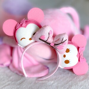 Disney Ears Mickey Ears Pink Minnie Mickey Mouse Ears Headband Pink ...