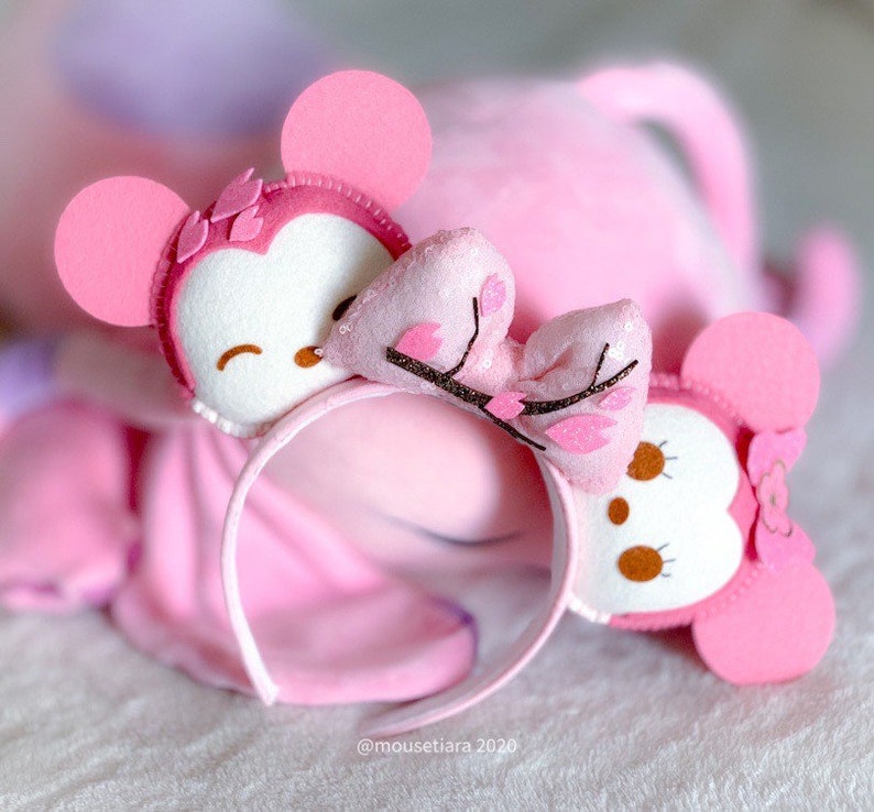 Disney Ears Mickey Ears Pink Minnie Mickey Mouse Ears - Etsy