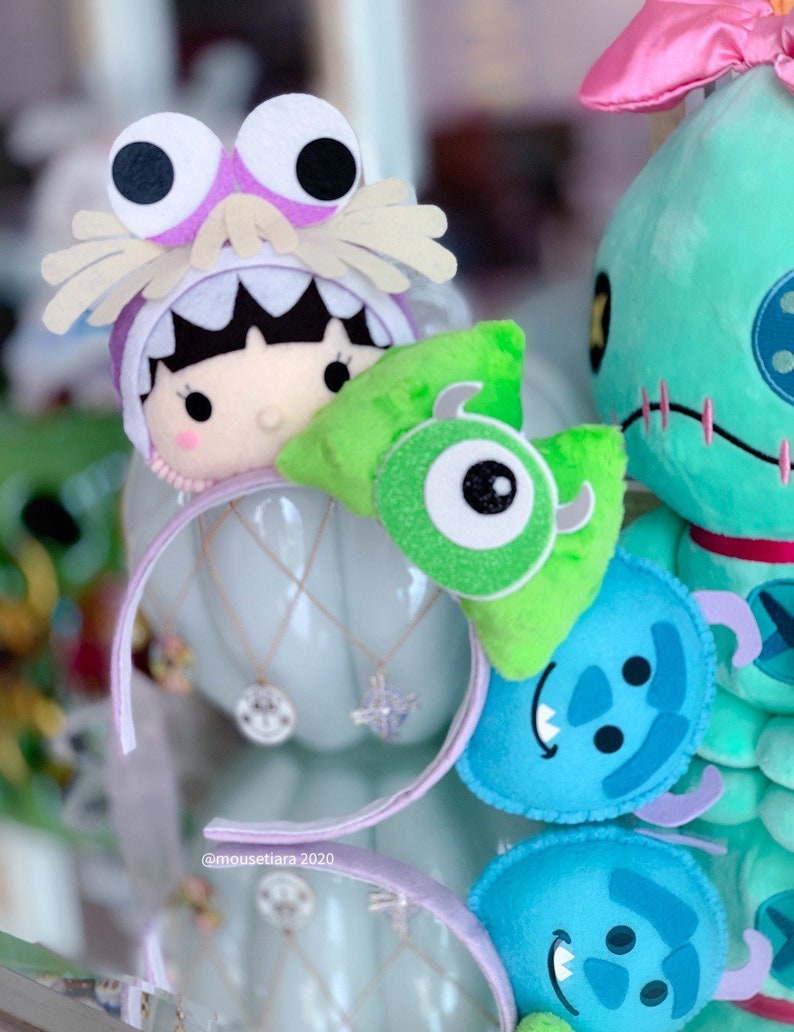 Mickey Ears | Monsters Inc | Sully Costume Boo Mike | Minnie Mouse Ears ...