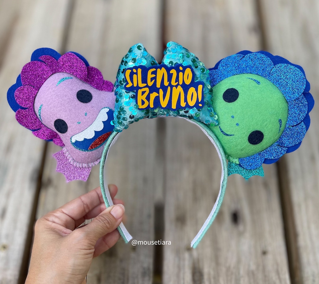 Disney Ears Luca Sea Monster Silenzio Bruno Mickey Mouse Ears Minnie ...