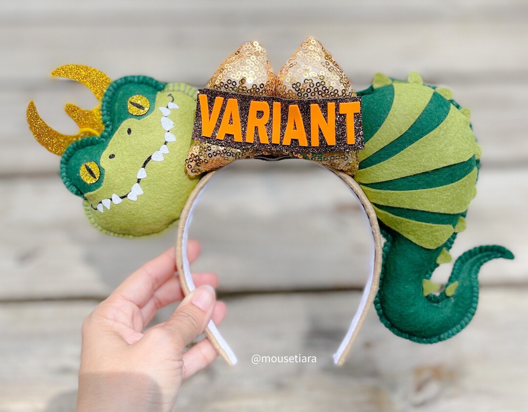 Gator Loki Variant Ears Crocodile Loki Mickey Mouse Ears TVA for All ...