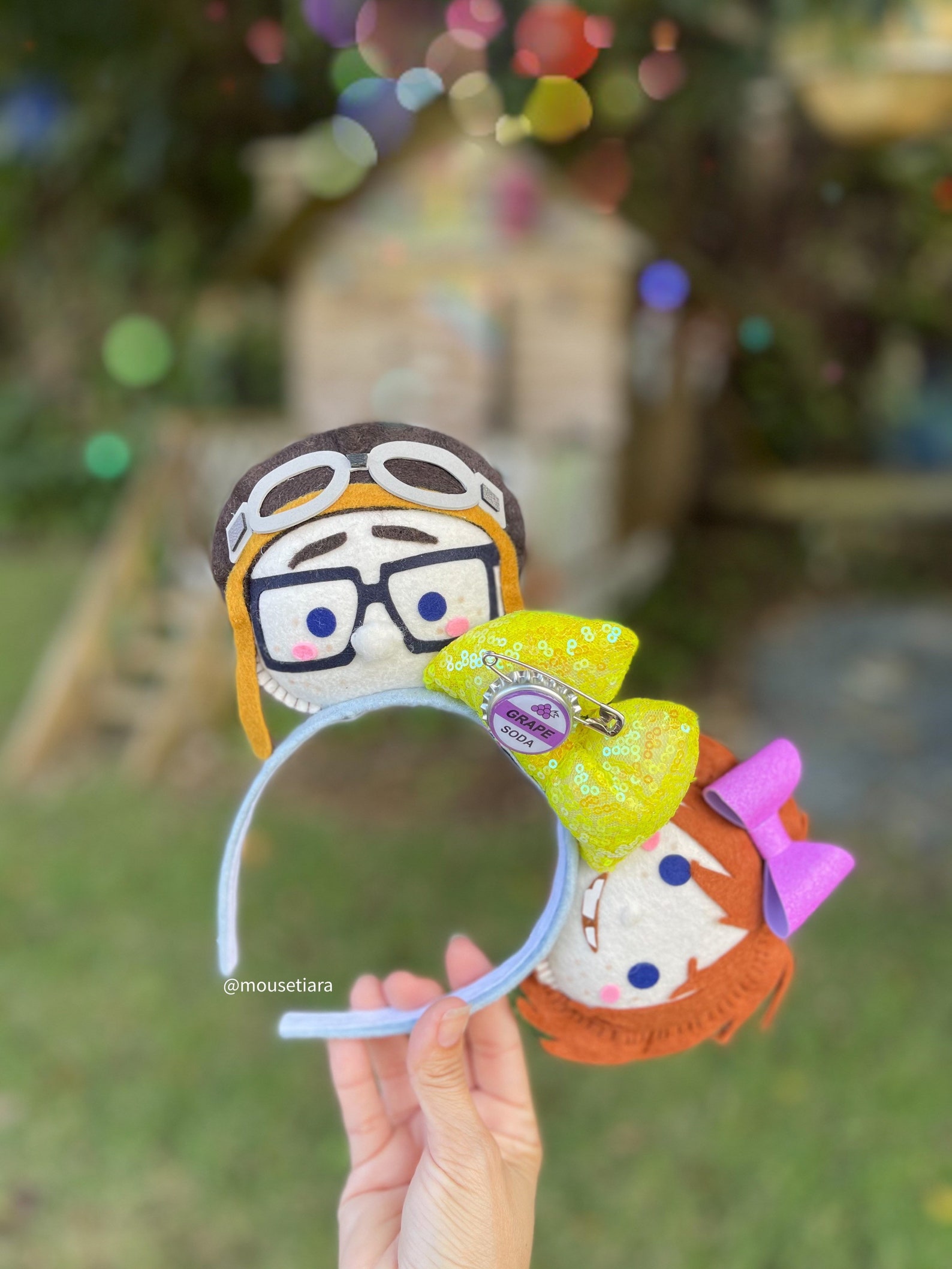 Mickey Ears Disney Pixar up Ears Carl and Ellie Disney Parks Mouse Ears ...