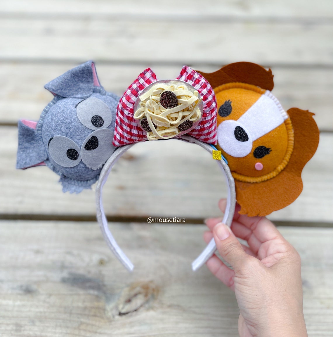 Disney Ears Mickey Ears Lady and the Tramp Inspired Minnie - Etsy
