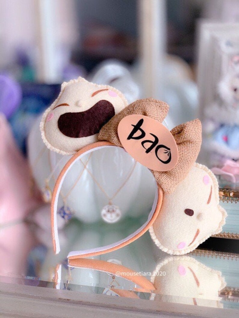 Mickey Ears Pixar Bao Crying and Looking Shocked Tsum Tsum Hand Made ...