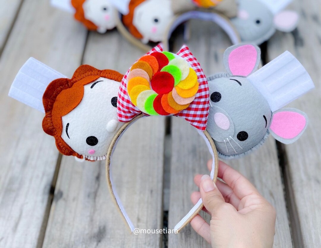 Disney Mickey Ears Ratatouille Remi Linguini Mouse Ears by Mousetiara ...