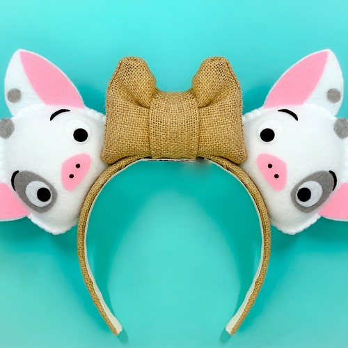 Mickey Ears Moana Pua Tsum Tsum Hand Made Disney Mickey Mouse - Etsy UK