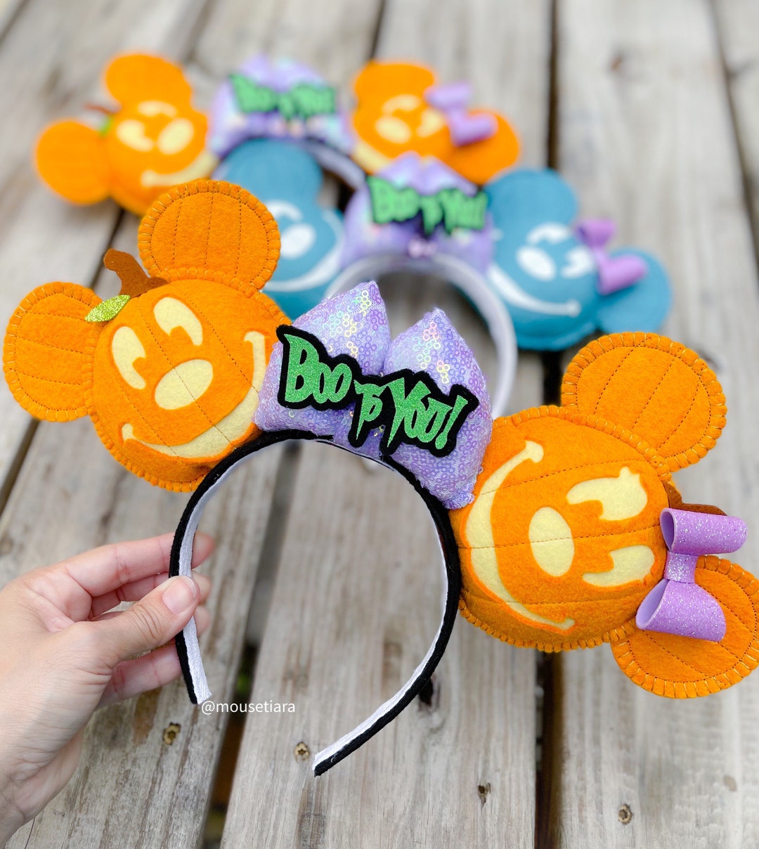 Disney Ears Mickey Ears Boo to You Not so Scary Halloween - Etsy