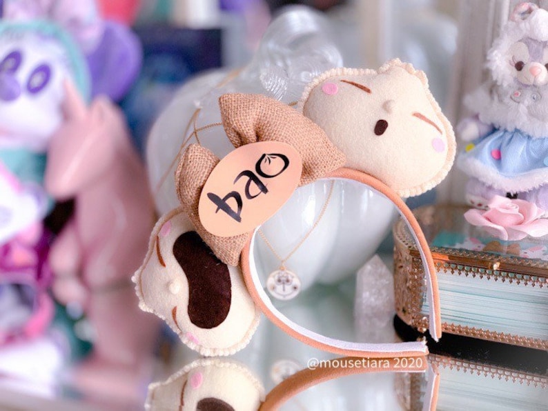 Mickey Ears Pixar Bao Crying and Looking Shocked Tsum Tsum Hand Made ...