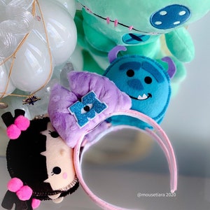 Mickey Ears Monsters Inc Sully Smiling Boo Mike Mickey Mouse | Etsy