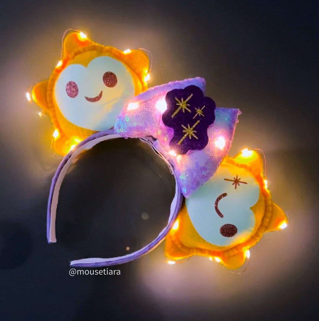 Wishing Star Disney Wish Asha Ears Light up Mickey Minnie Lit up Mouse ...