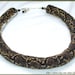 Python Snake Skin Bead Crochet Rope Necklace Pattern Pdf - Etsy
