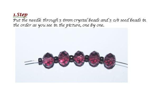 Beading Pattern PDF - Beaded Bead Cluster Earrings, Beading Pattern ...