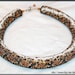 Python Snake Skin Bead Crochet Rope Necklace Pattern Pdf - Etsy