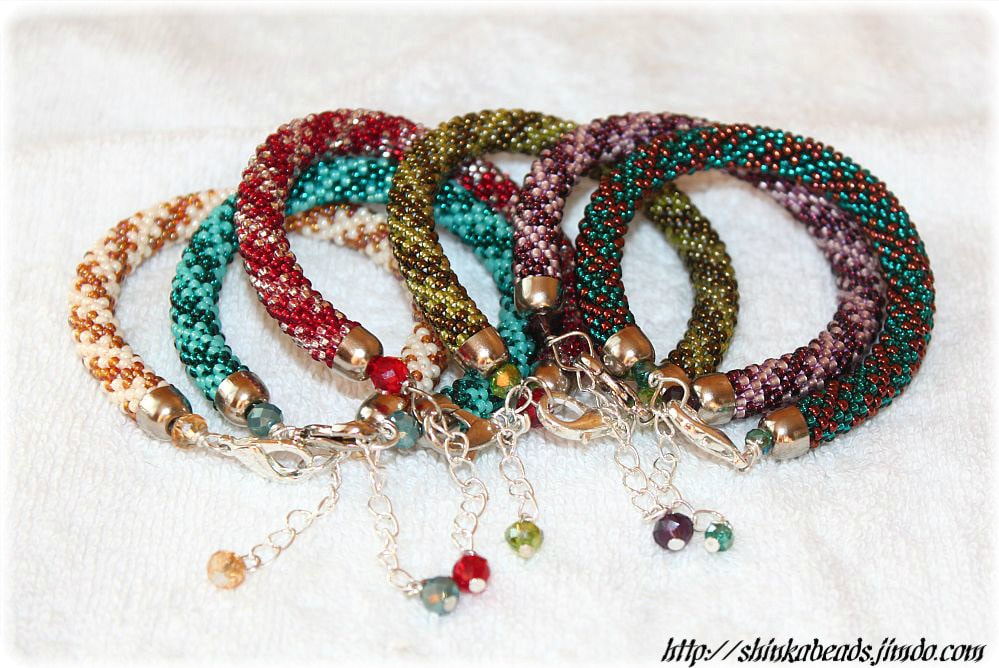 Learn HOW to BEAD CROCHET With a Simple Pattern of a Bracelet or a ...