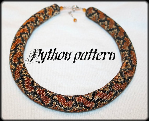 Bead Crochet Snake Pattern