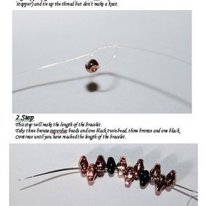 Snake Skin Bracelet Beading Pattern PDF Bracelet Beading Pattern ...